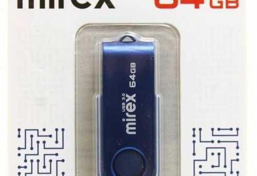 Флешка 64 гб USB 3.0 Mirex swivel deep