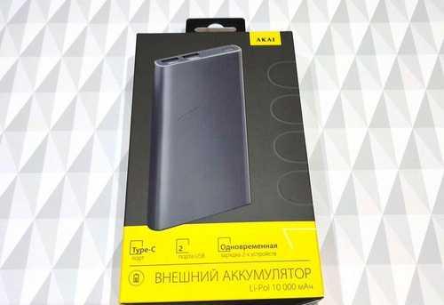 Внешний аккумулятор (power bank) на 10000 мАч