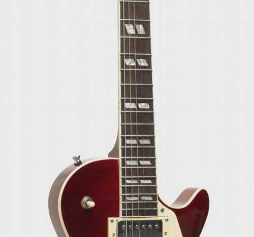 Электрогитара Stagg SEL-DLX DC BST Dark Cherry Burst