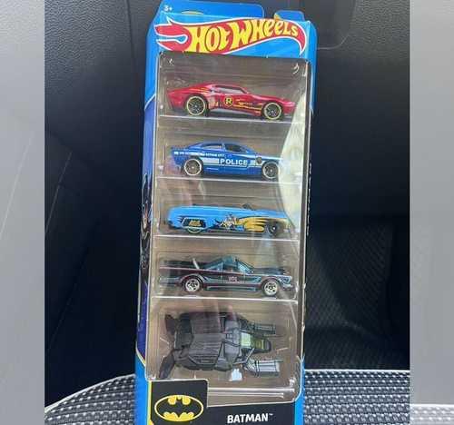 Hot wheels batman набор 5 мишинок