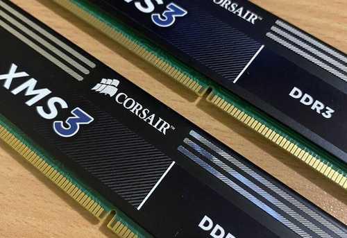 Оперативная память Cоrsаir хмs3 DDR3 2х4Gb