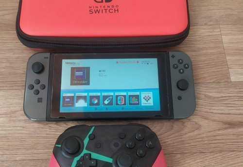 Nintendo switch прошитая 160Gb kefir atmosphere