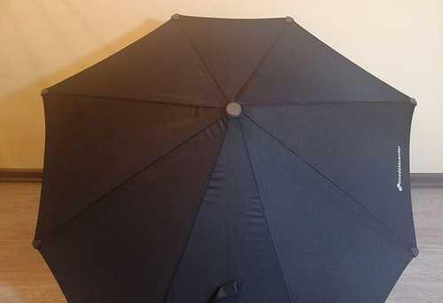 Зонт трость черный брендированный