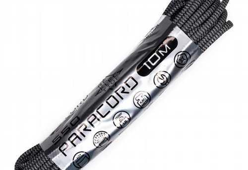 Паракорд 550 cord nylon 10м SuperReflective (black