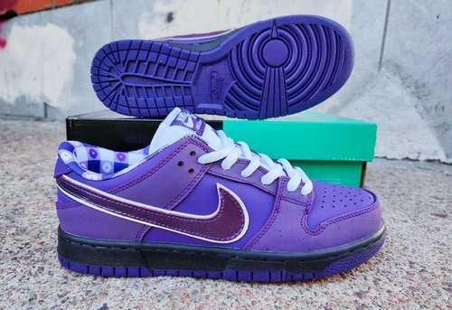 Кроссовки Nike sb dunk low purple lobster