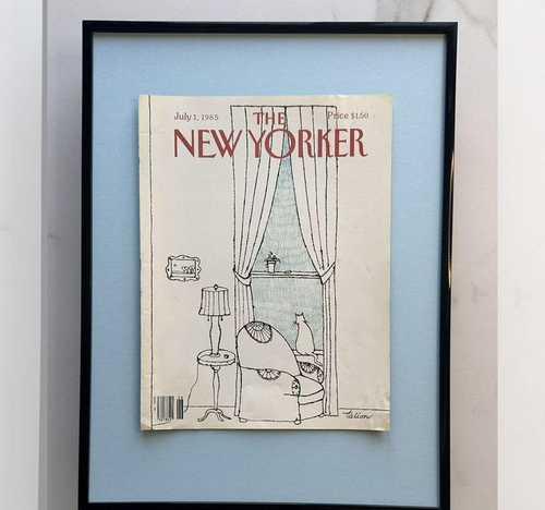 Ориг обложка The New Yorker от 1 июля 1985