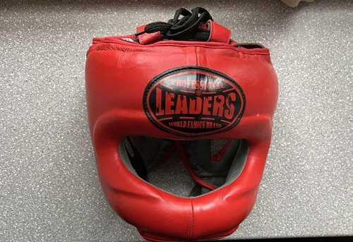 Боксерский шлем Leaders с бампером