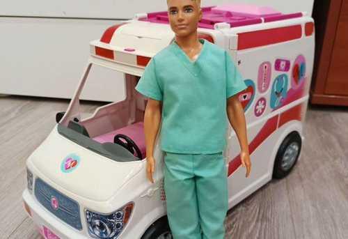 Машина скорой помощи/клиника для Barbie