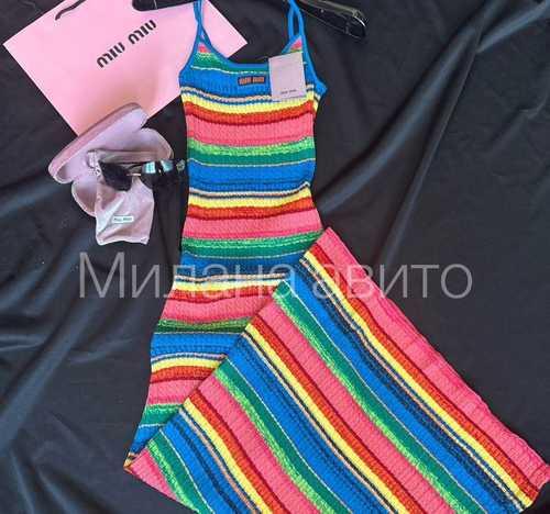 Платье MIU MIU эксклюзив