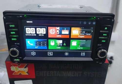 Штатная магнитола Toyota X-Sound 200х100,GPS/DVD