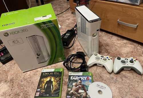 Xbox 360 S model 1439 White Freeboot