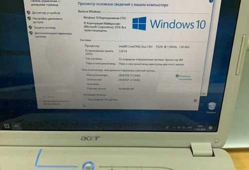 15.4" Acer Aspire 5920G, 160 гб, Core 2 Duo T5250