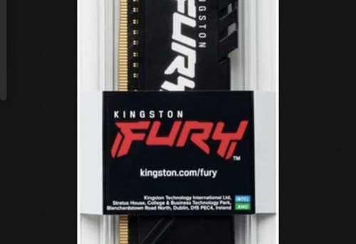 Память DDR4 8192MB Kingston Fury Beast Black