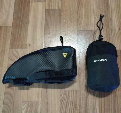 Велосумки Topeak и B'twin