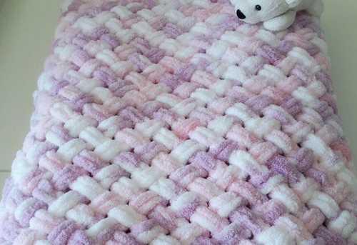 Плед детский плюшевый