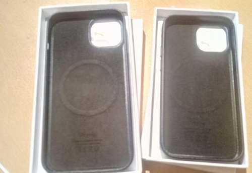 Чехол для iPhone 13 Leather Case MagSafe