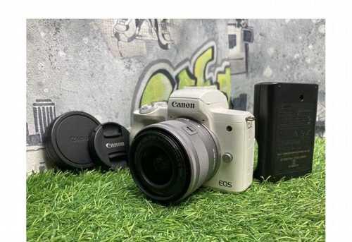 Фотоаппарат Canon m50 kit 15-45mmIS STM