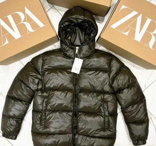 Пуховик Moncler x zara оригинальное качество