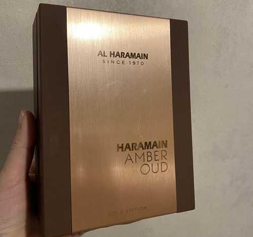 Парфюмированая вода al haramain amber oud