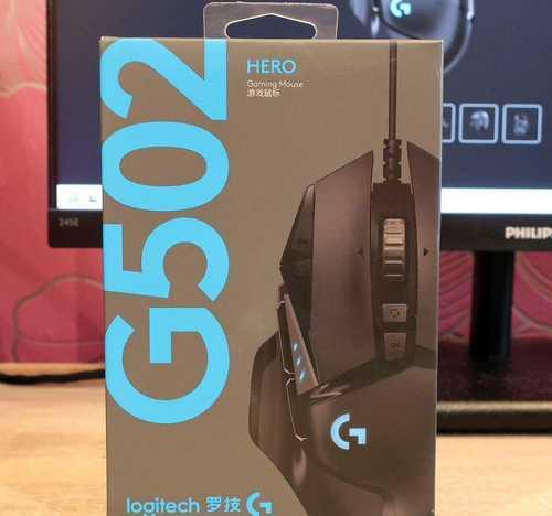 Новая мышь Logitech G502 Hero