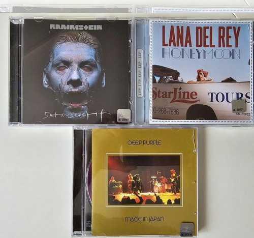 Лицензион CD Rammstein / Deep Purple / Lana Del Re