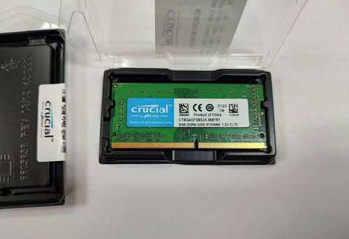 Crucial Оперативная память 2xddr4 8GB 3200