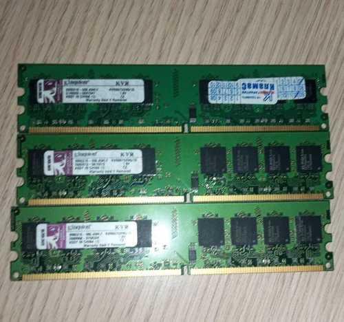 Оперативная память ddr3 3GB Kingston