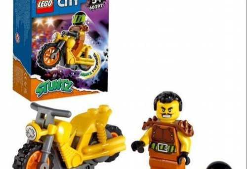 Lego city stuntz разрушительрый трюковой мотоцикл