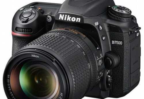 Nikon D7500 Kit 17-140mm,Гврвнтия,Новый