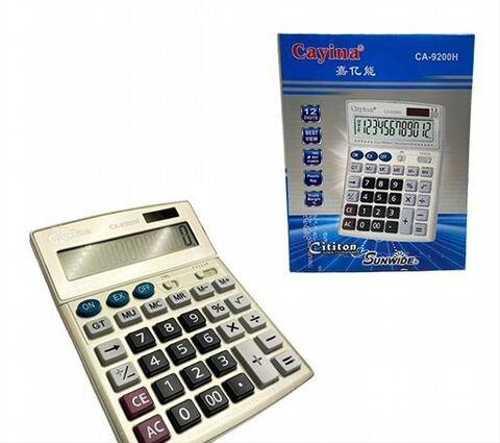 Калькулятор Cayina CA-9200H, 12 разрядов; 60224