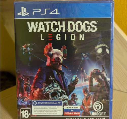 Watch Dogs: Legion (PS4) диск