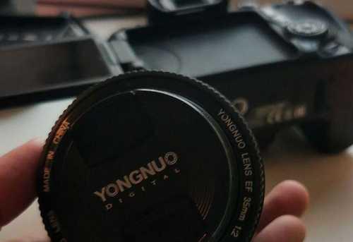 Объектив yongnuo 35mm 2.0