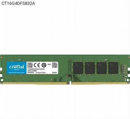 Модуль памяти Crucial by Micron 16GB dimm DDR4 320