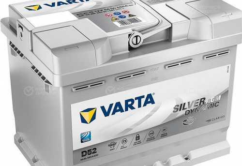 Аккумулятор 60 Ач Varta AGM на Start-Stop