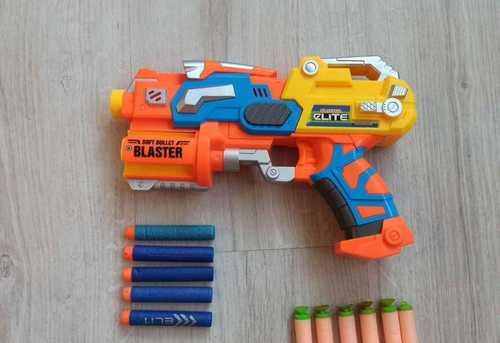 Бластер nerf + патроны