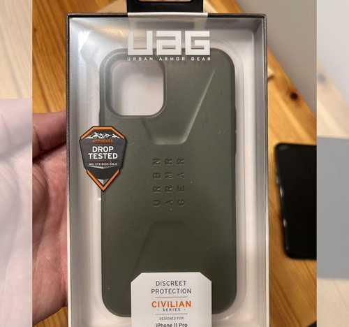 Чехол uag для iPhone 11 pro оригинал