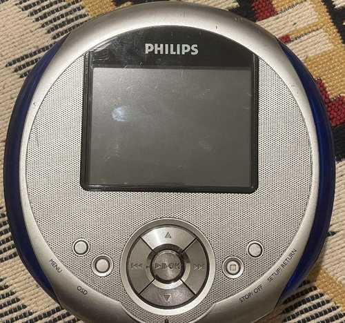 Портативный dvd плеер philips