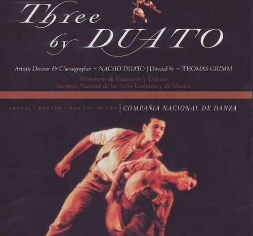 Современные одноактные балеты Three by Duato dvd
