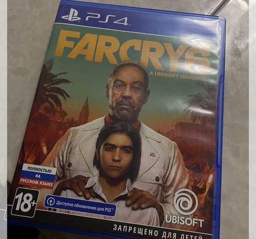 Диски на ps4 Far cry 6