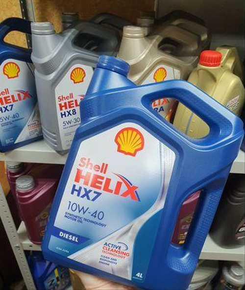 Shell helix HX7 Diesel 10w40 - A3/B4, A3/B3, CF