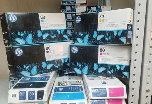 Оригинальные печатающие головы HP 80