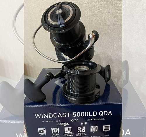 Катушка Daiwa Windcast 5000LD QDA