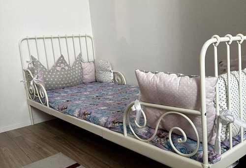Детская кровать IKEA икеа раздвижная