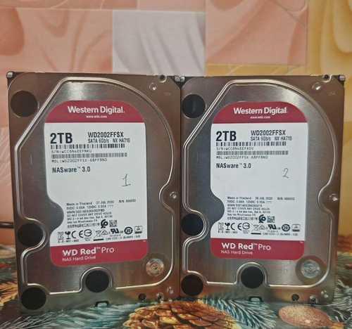 Жесткий диск WD 2тб RED