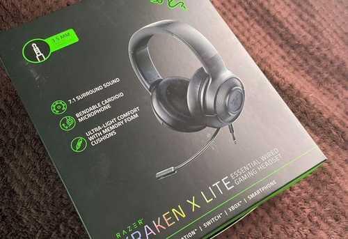 Проводные наушники razer kraken X lite