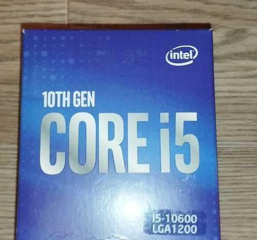 Intel core i5 10600