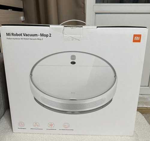 Робот пылесос xiaomi mi robot vacuum mop 2