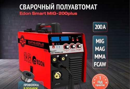 Сварочный полуавтомат edon smart MIG-200plus, свар