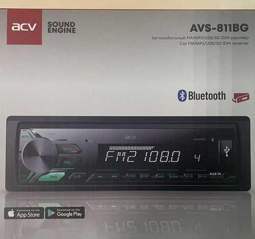 Автомагнитола 1din с bluetooth