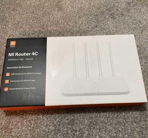 Wi-Fi роутер Xiaomi Mi Router 4C